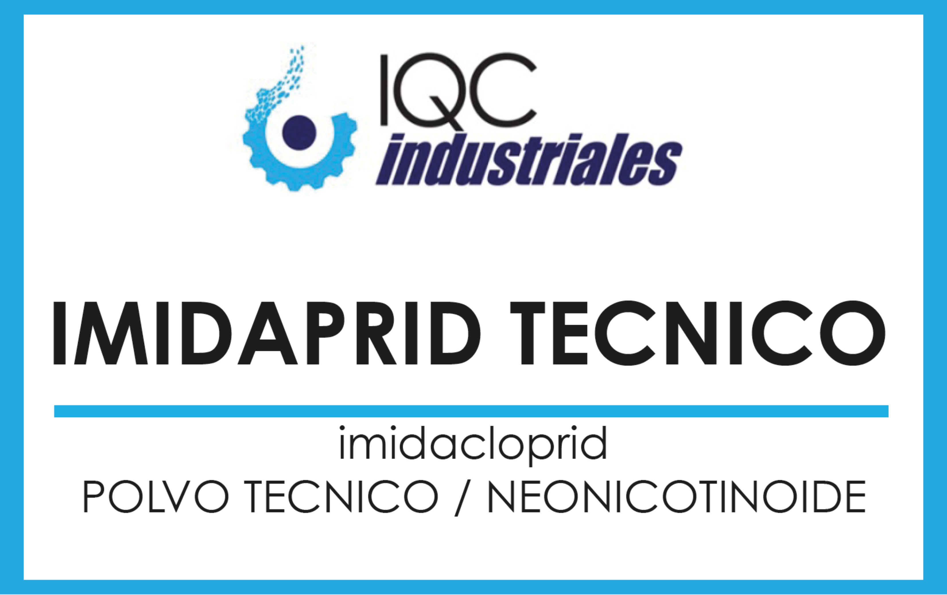Agro IQC | Imidaprid Técnico - Industriales